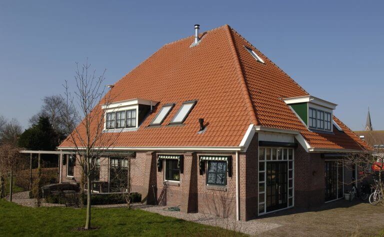 Monier broekstuk 3x halfrond natuurrood - Goedkope Dakpannen - €176,94 ...